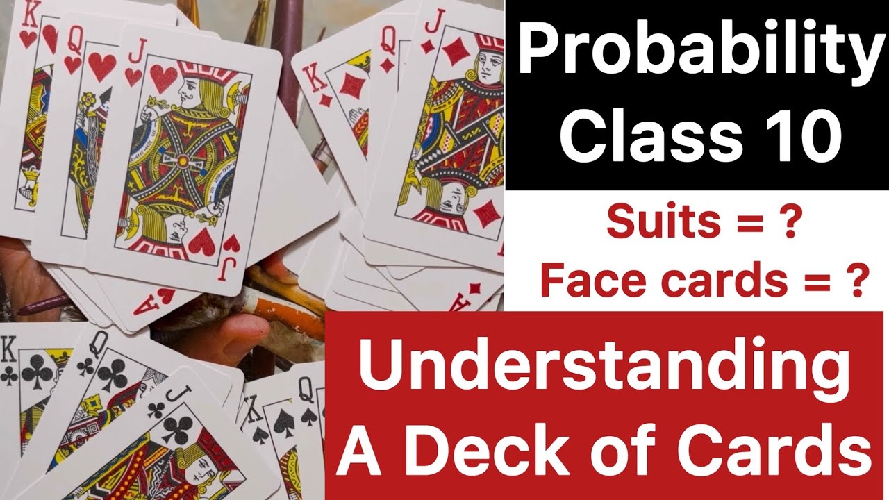 Card Based Probability- Basic Concepts | Class 10 | JP Sir - YouTube