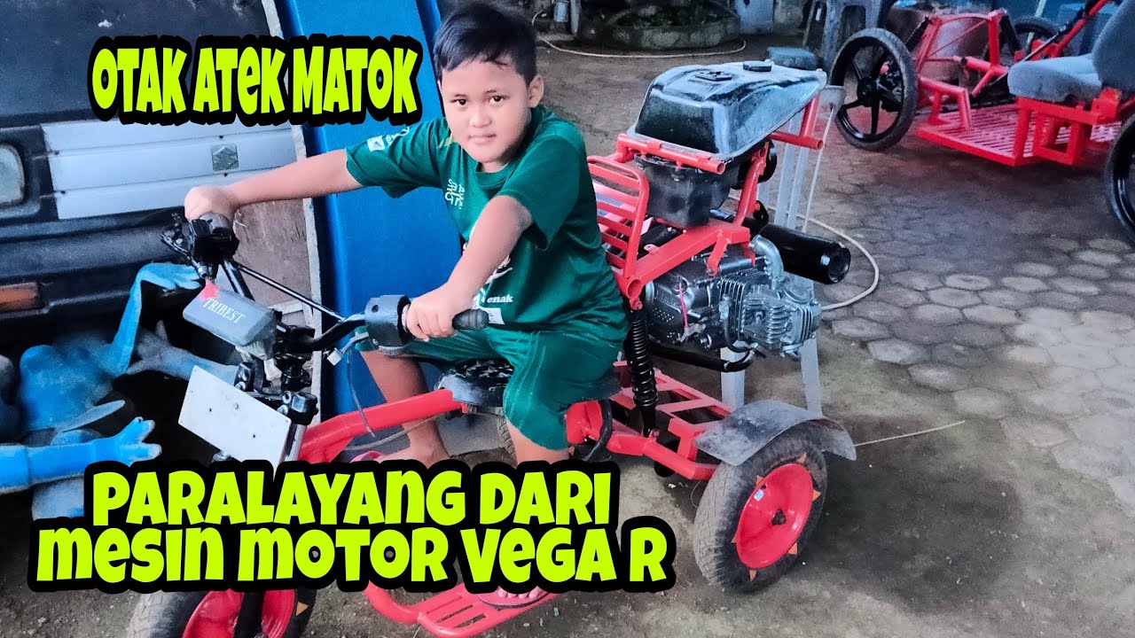 Paralayang | Mesin Motor Vega R | Lampung Timur | Eps. 1 - YouTube