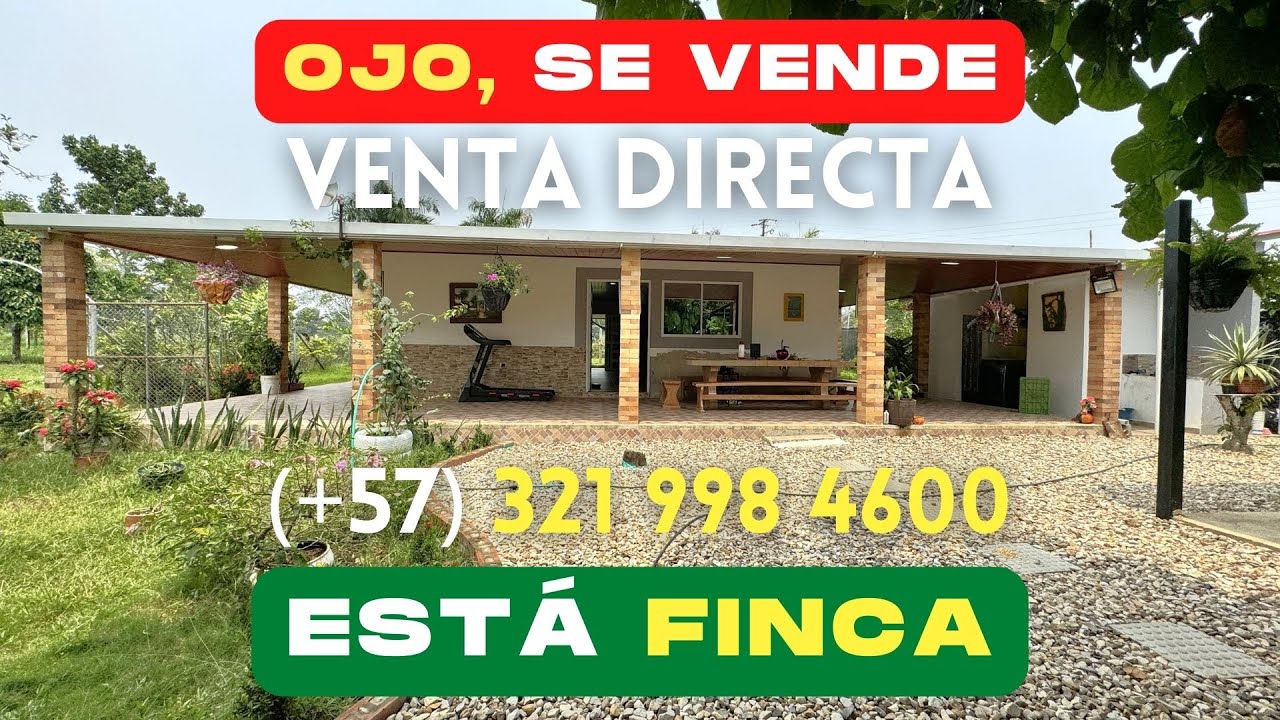🔥SE VENDE - ESTÁ BONITA FINCA PEQUEÑA - Venta directa con la dueña ...