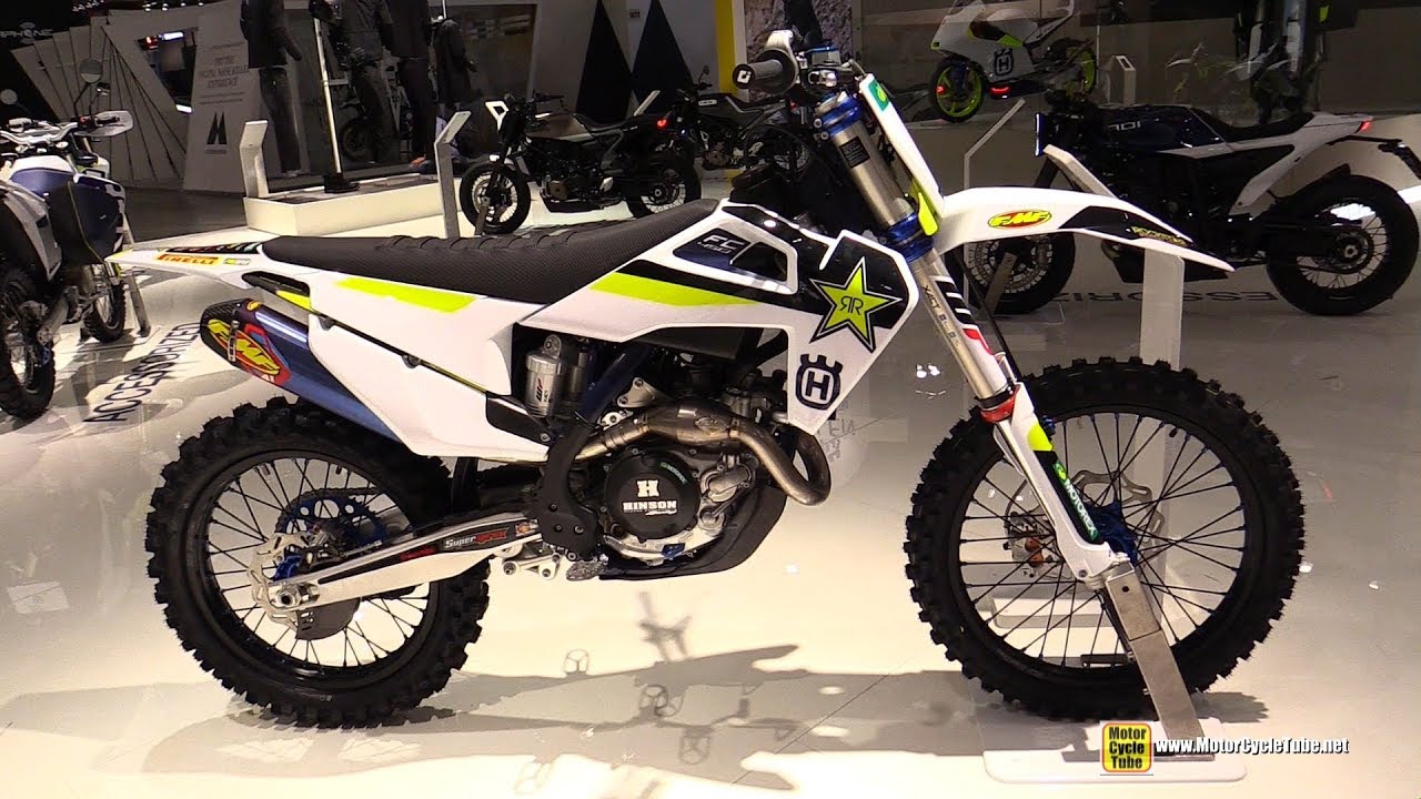 2020 Husqvarna FC 450 Accessorized - Walkaround - 2019 EICMA - YouTube