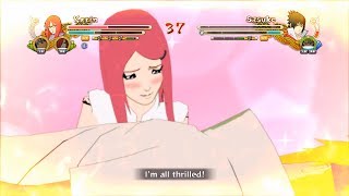 Naruto Storm Revolution Kushina39s Complete Moveset If Minato Never
