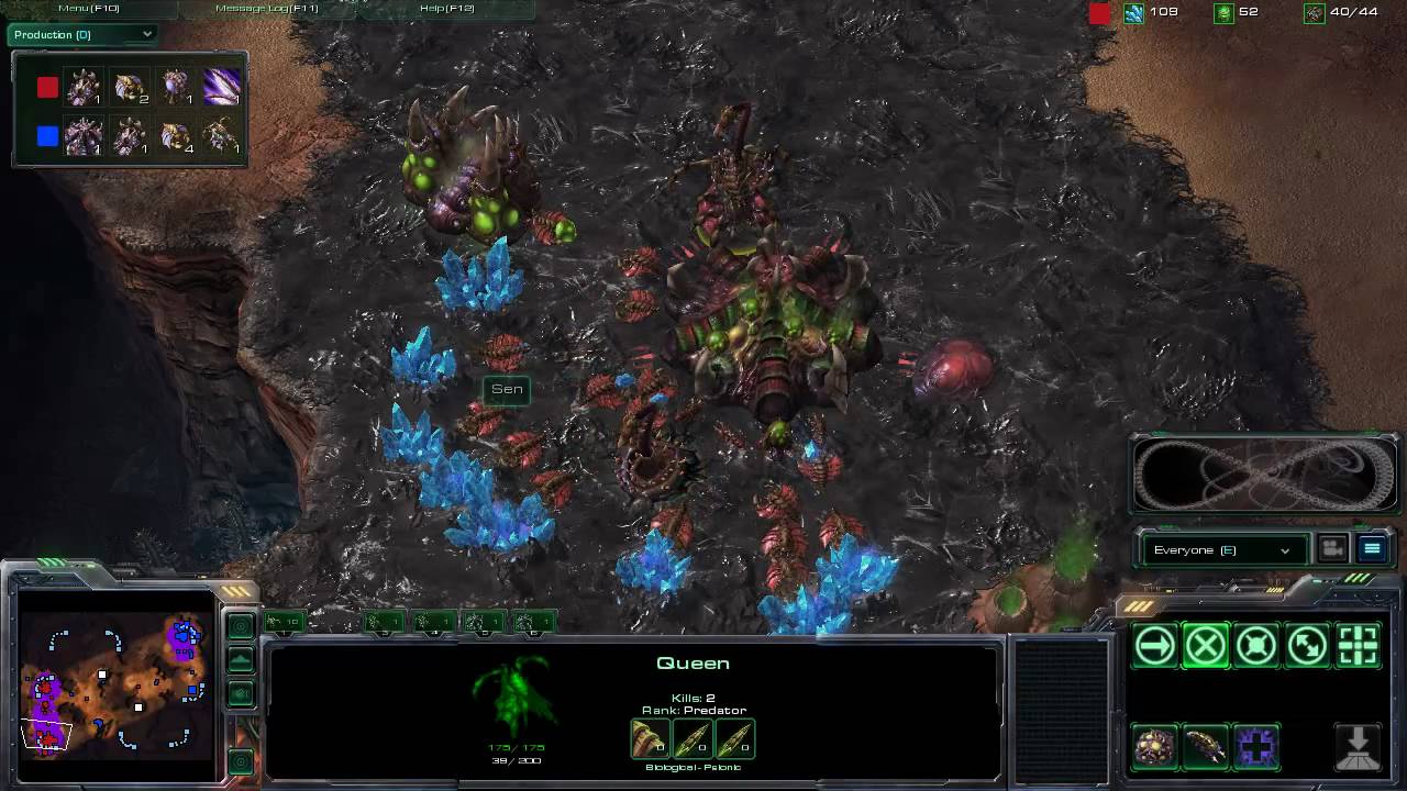 IdrA vs Sen Game #1 ASM #4 SC2 Tourny @ Blistering Sands [HD] - YouTube