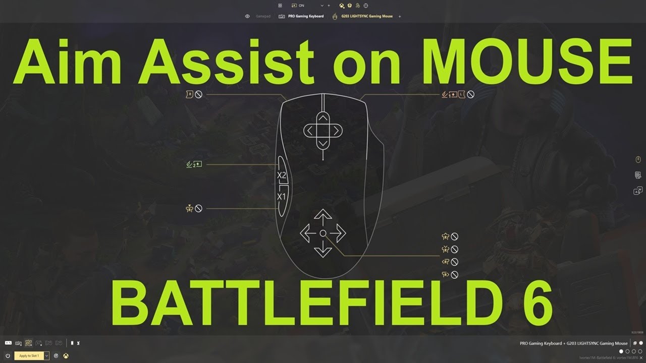 Aim Assist on Mouse Battlefield 6. - YouTube