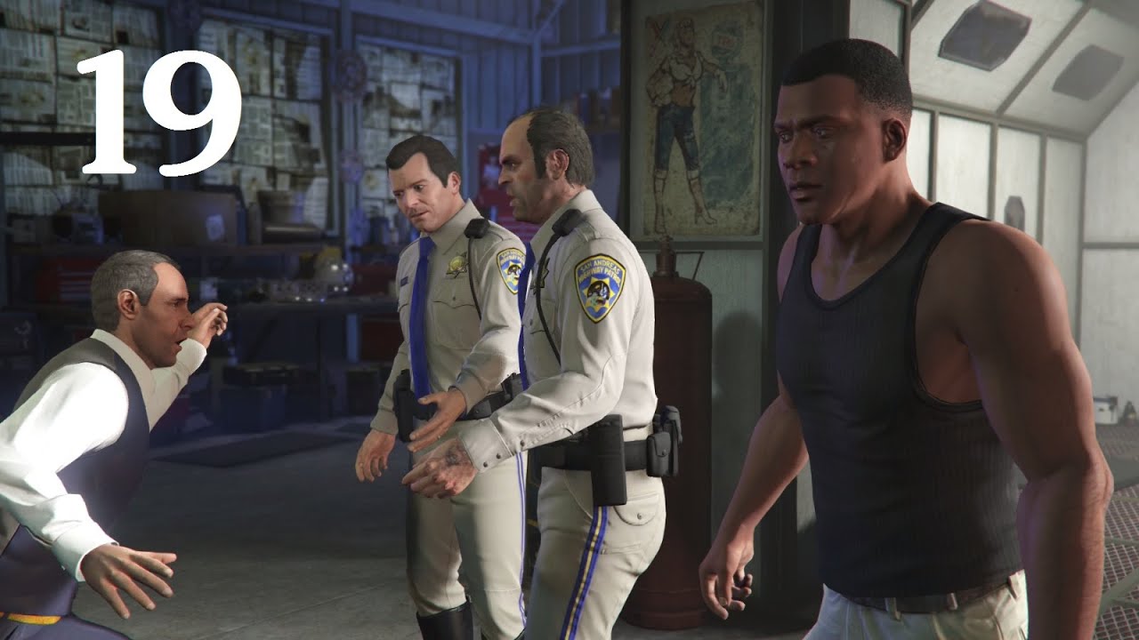 GTA 5 (PS4) | Episode 19 | Mort aux vaches / Travail pour Devin - YouTube