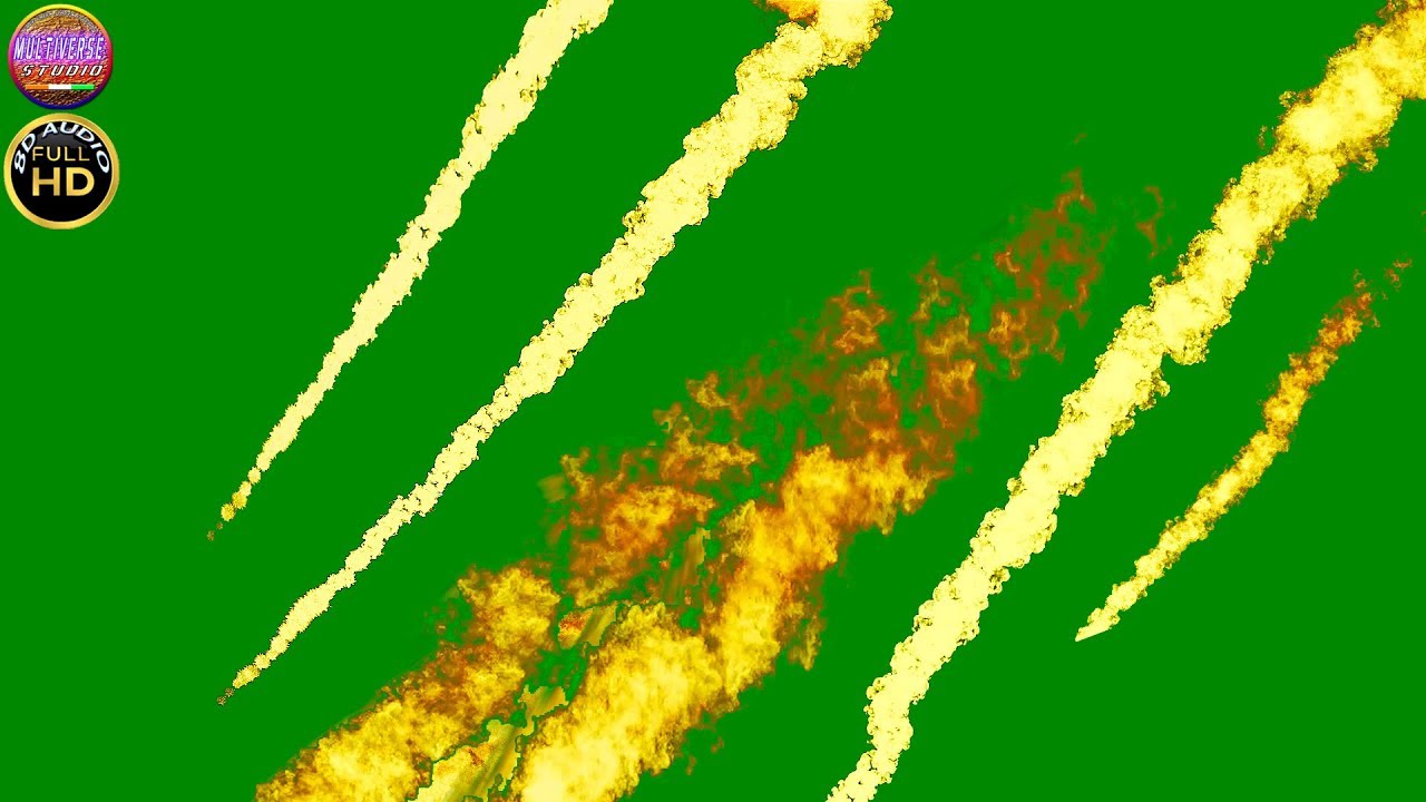 Green Screen Falling Fire Effect | VFX 2020 #mvstudio # ...