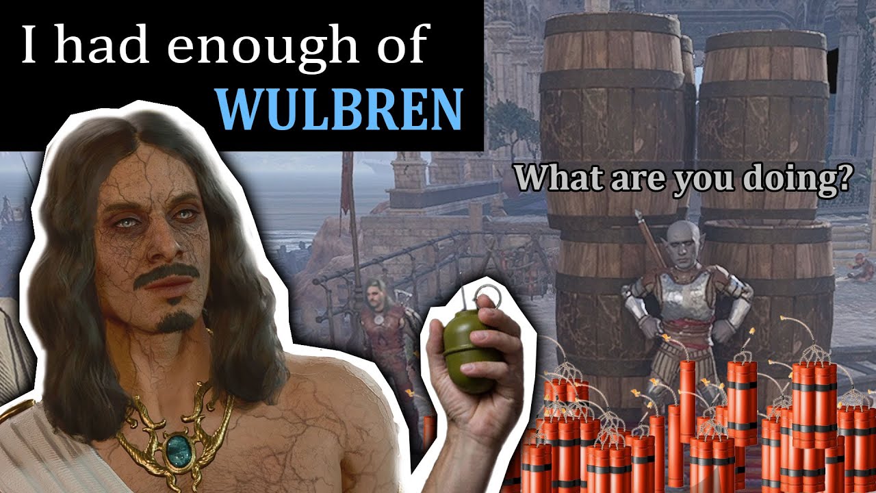 Baldur's Gate 3: Killing Wulbren After Helping Him 😆 - YouTube