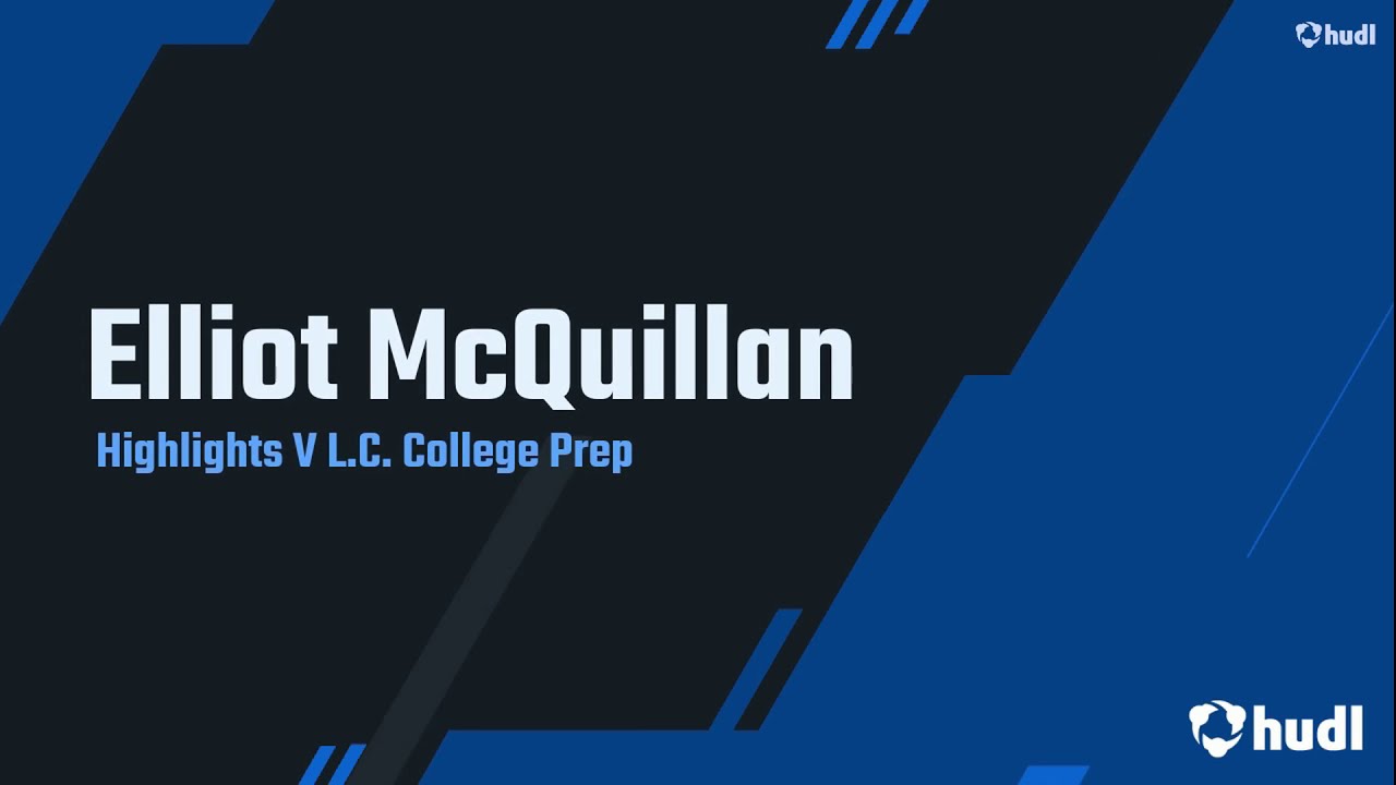 Elliot McQuillan Highlights vs Lake Charles Coll Prep - YouTube