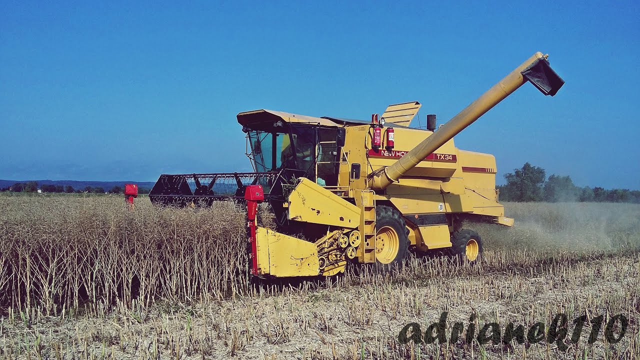 New Holland TX34 - YouTube
