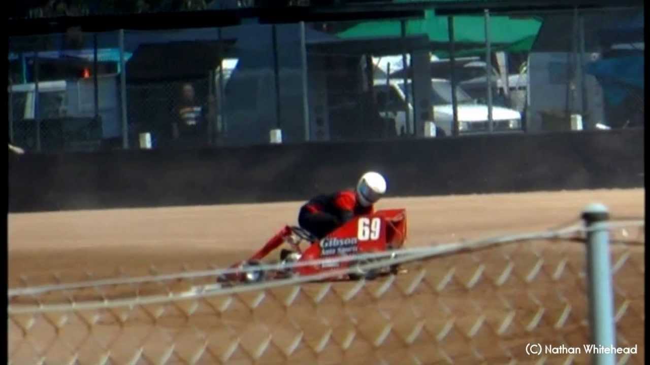Speedway Kart Rollover - Nepean Raceway 3-9-11 - YouTube