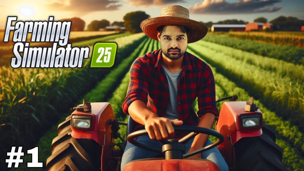My First Day On My Farm | Farming simulator 25 - YouTube