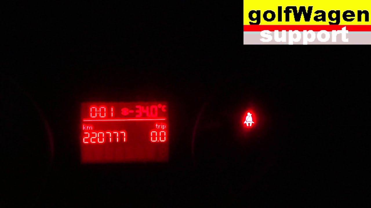 VW Golf cold start compilation -34°C -34,5°C /old battery vs new ...