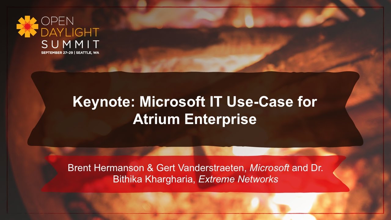 Keynote: Microsoft IT Use-Case for Atrium Enterprise- Microsoft ...