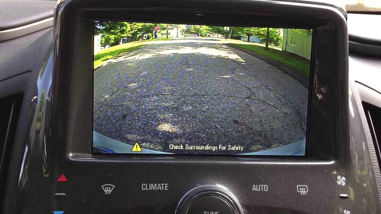 2014 Chevy Volt - Aftermarket backup camera - YouTube