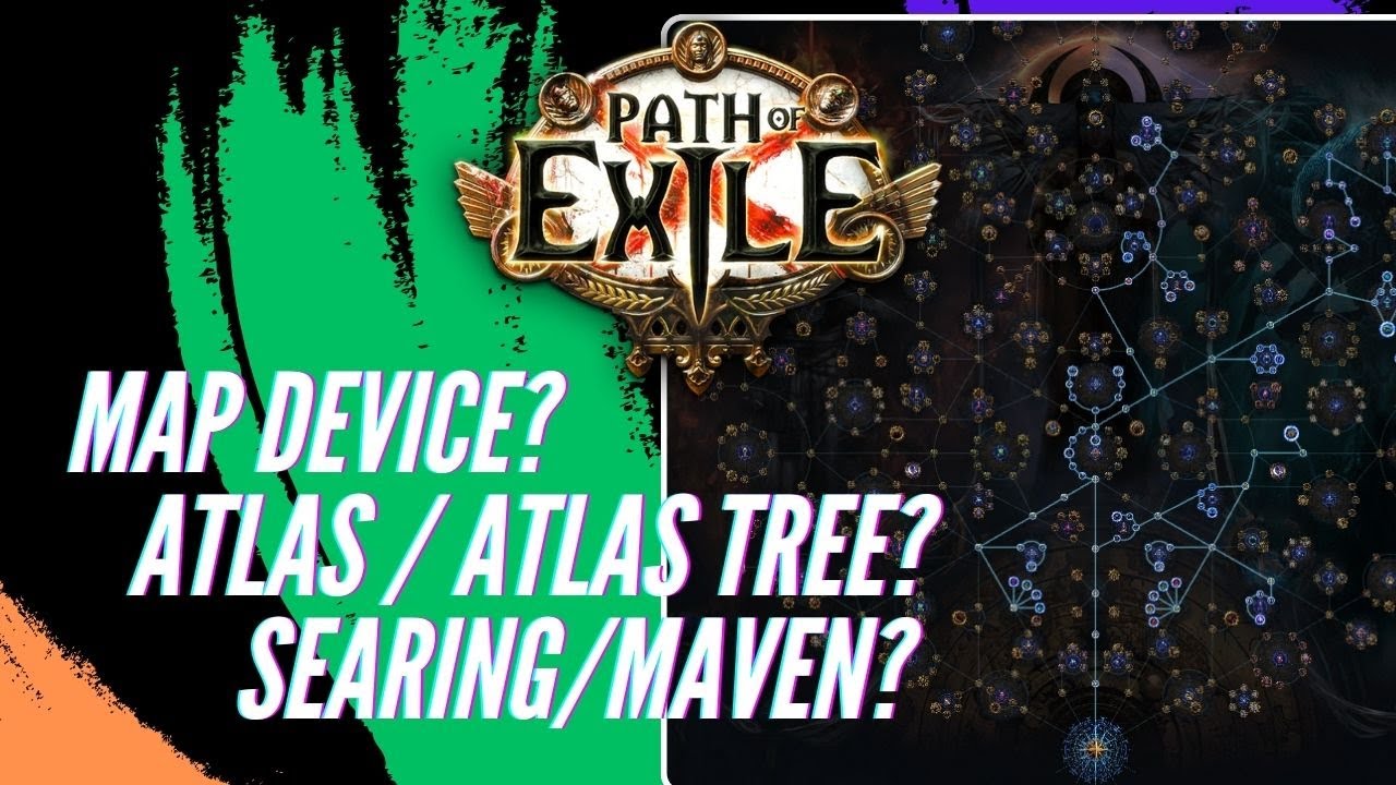 Path Of Exile - Map Device / Maven / Searing Exarch / Eater Of Worlds ...