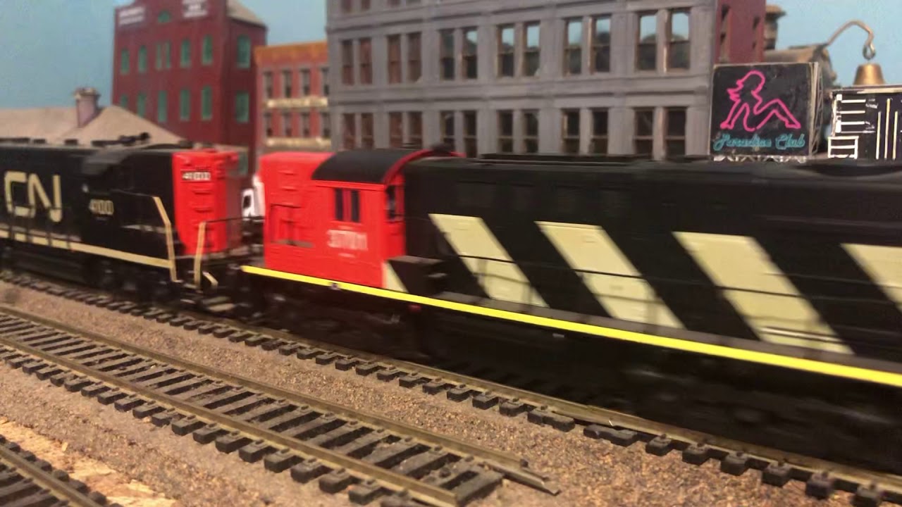 CN Local doing extra job - YouTube