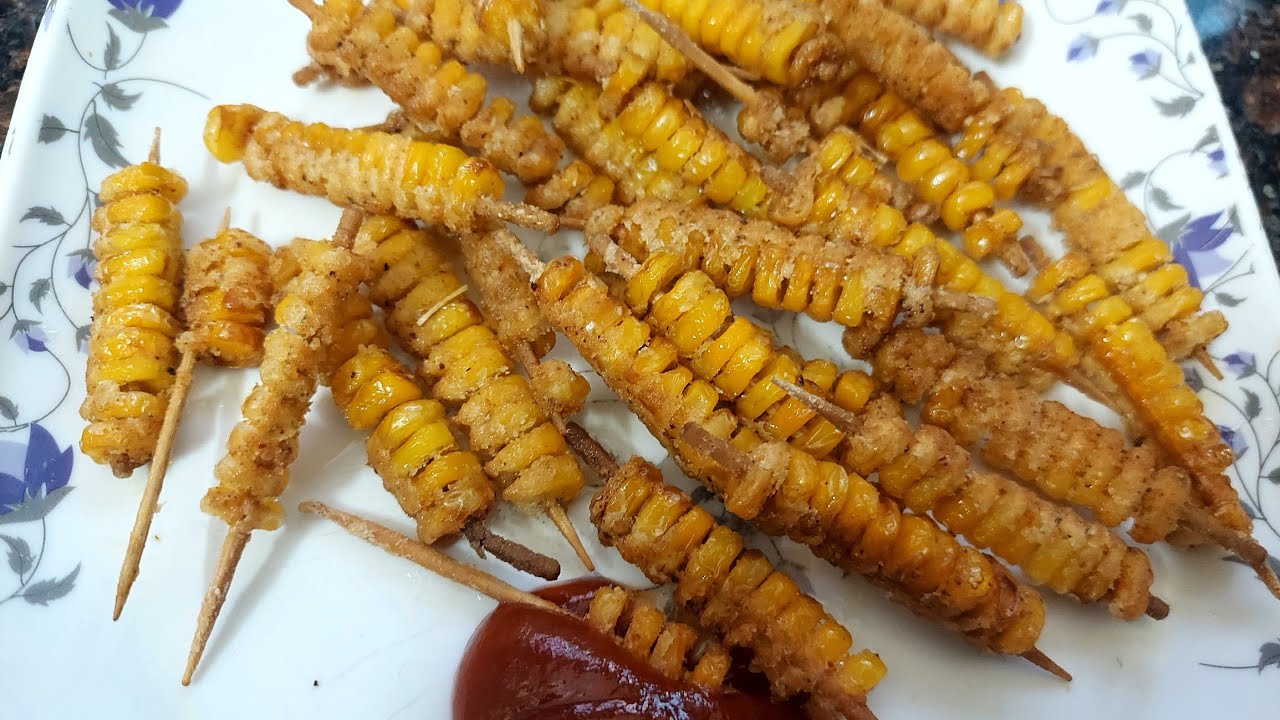 Corn Fry Recipe || Tasty And Easy to Make Snack Recipe || Ghare's ...