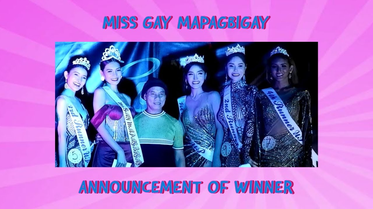 Miss Gay Mapagbigay | Announcement of Winner | Barbies and Peppers ...