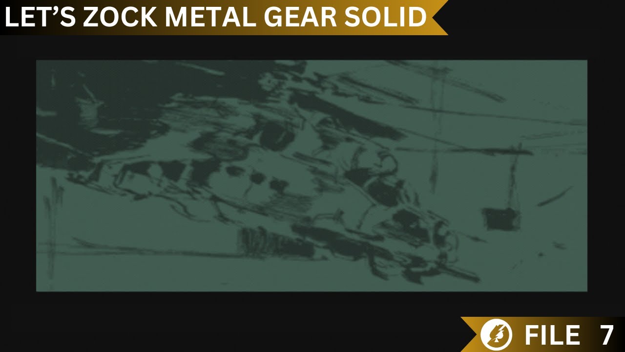 Metal Gear Solid #7 - Tower Run und Snake VS Hind - YouTube