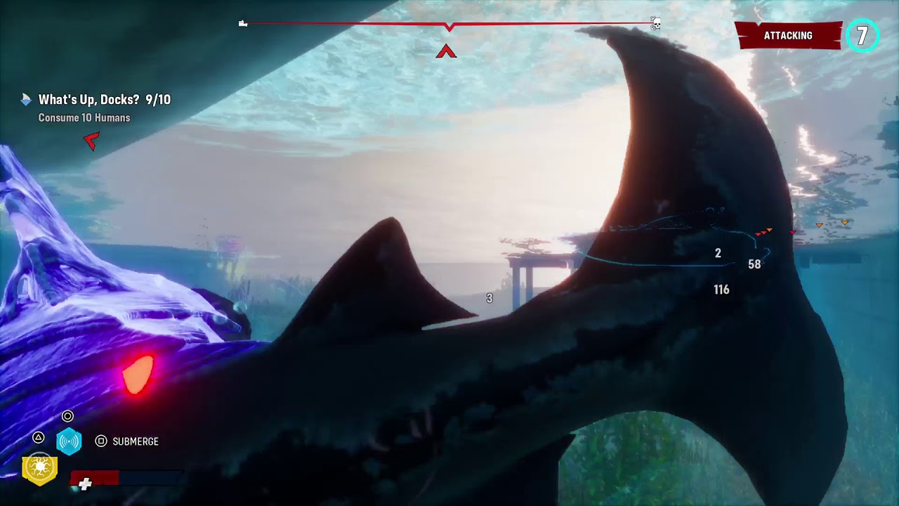 Maneater - Become A Mega (Reach the level max 30.) - YouTube