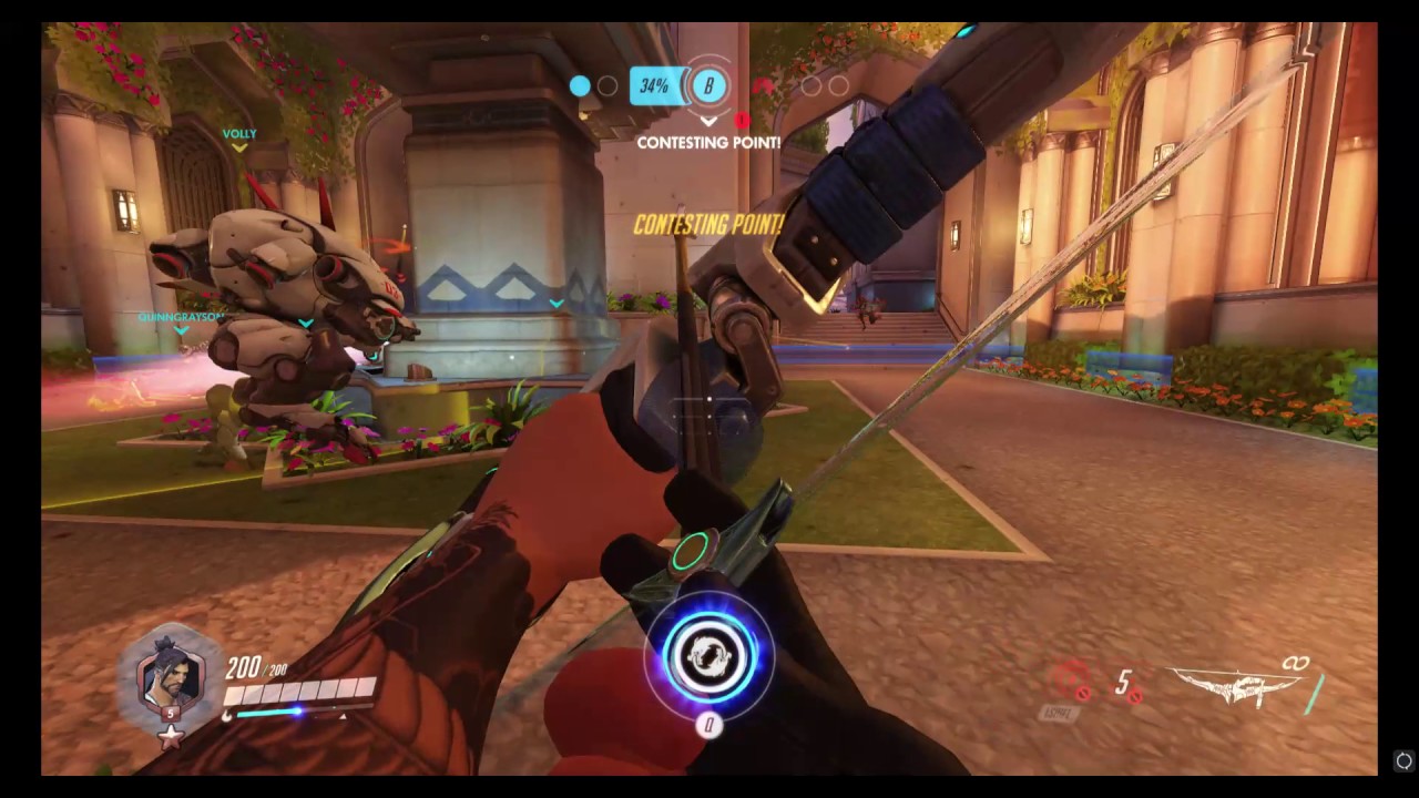 Overwatch- Quickplay Match #1 - YouTube