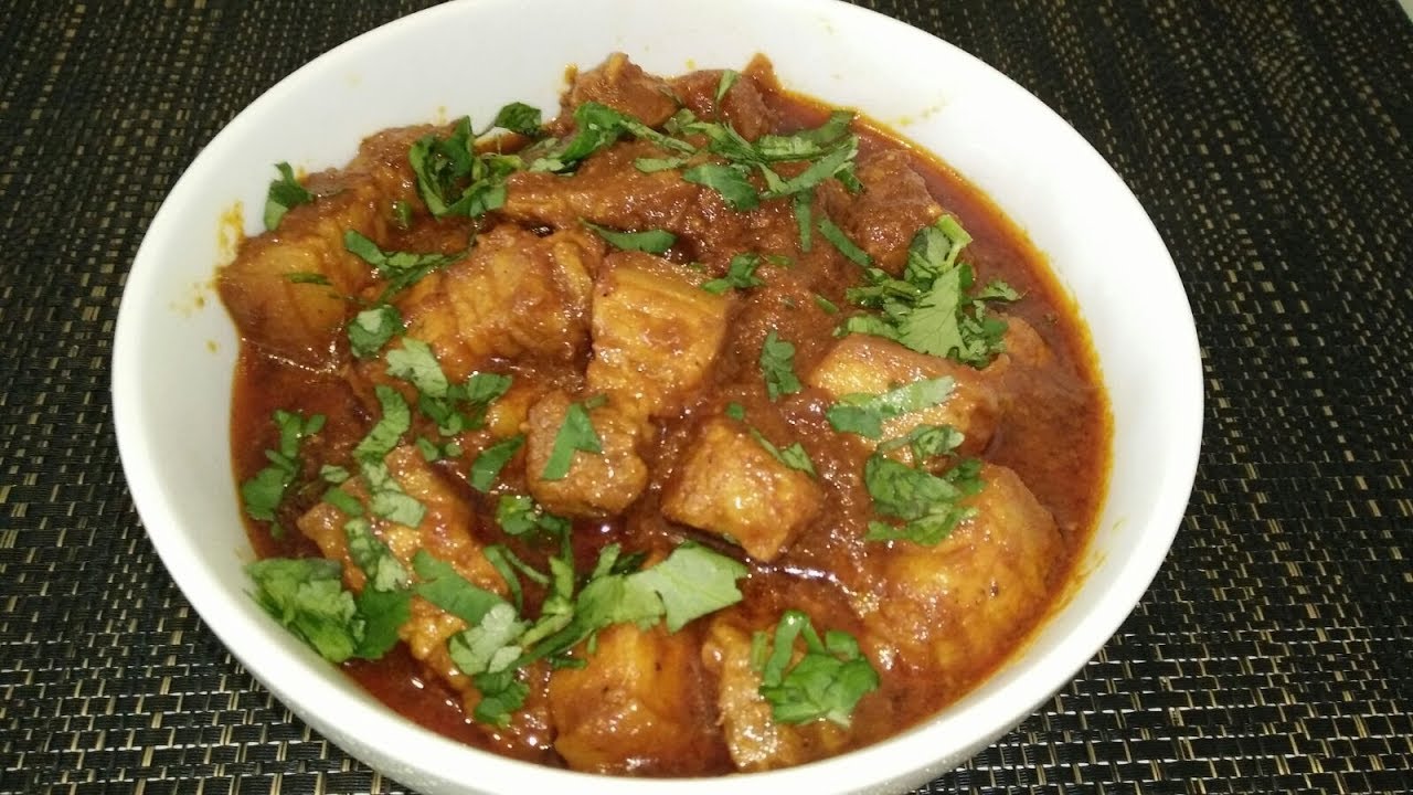 Goan Pork Vindaloo - YouTube