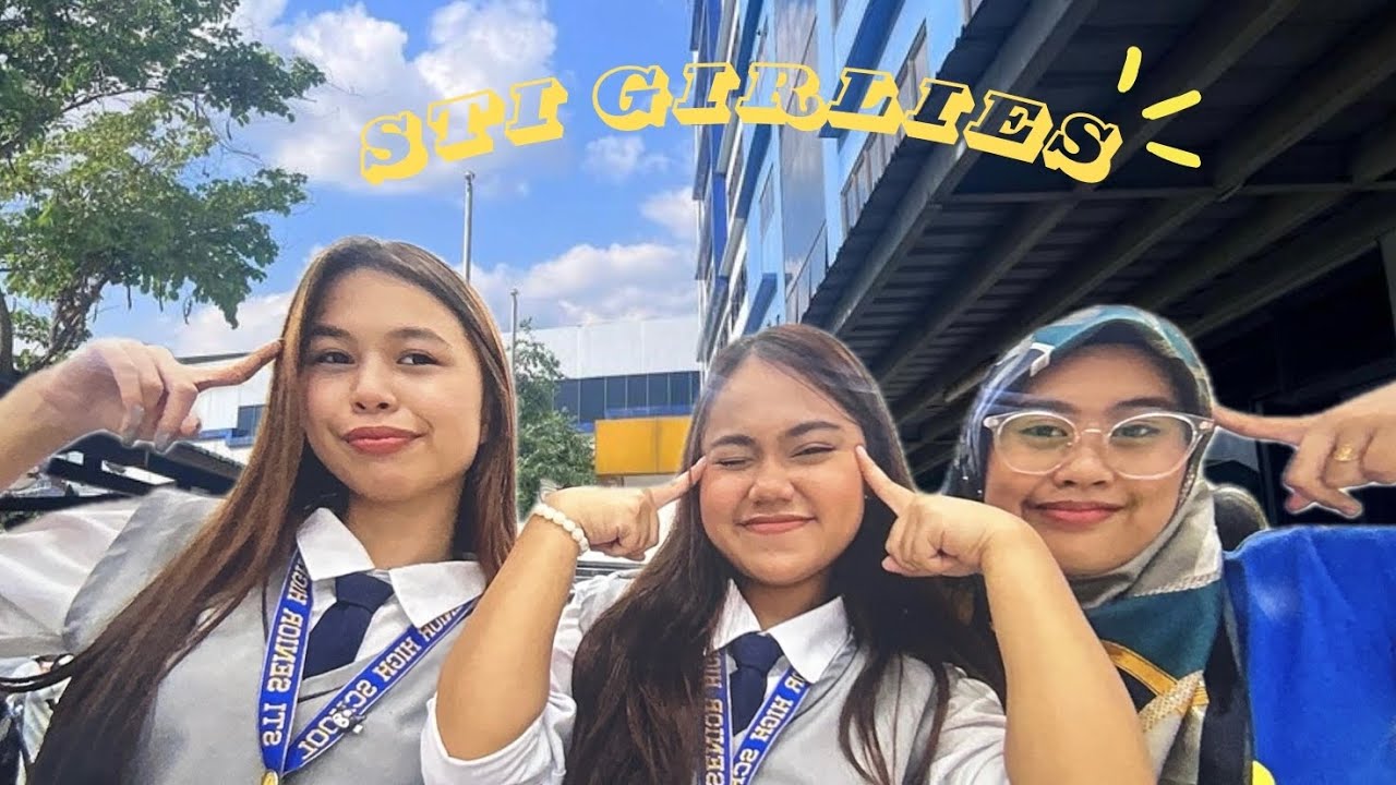 OUR FIRST VLOG AS A GRADE 12 STEM STUDENT | STI ORCA - YouTube