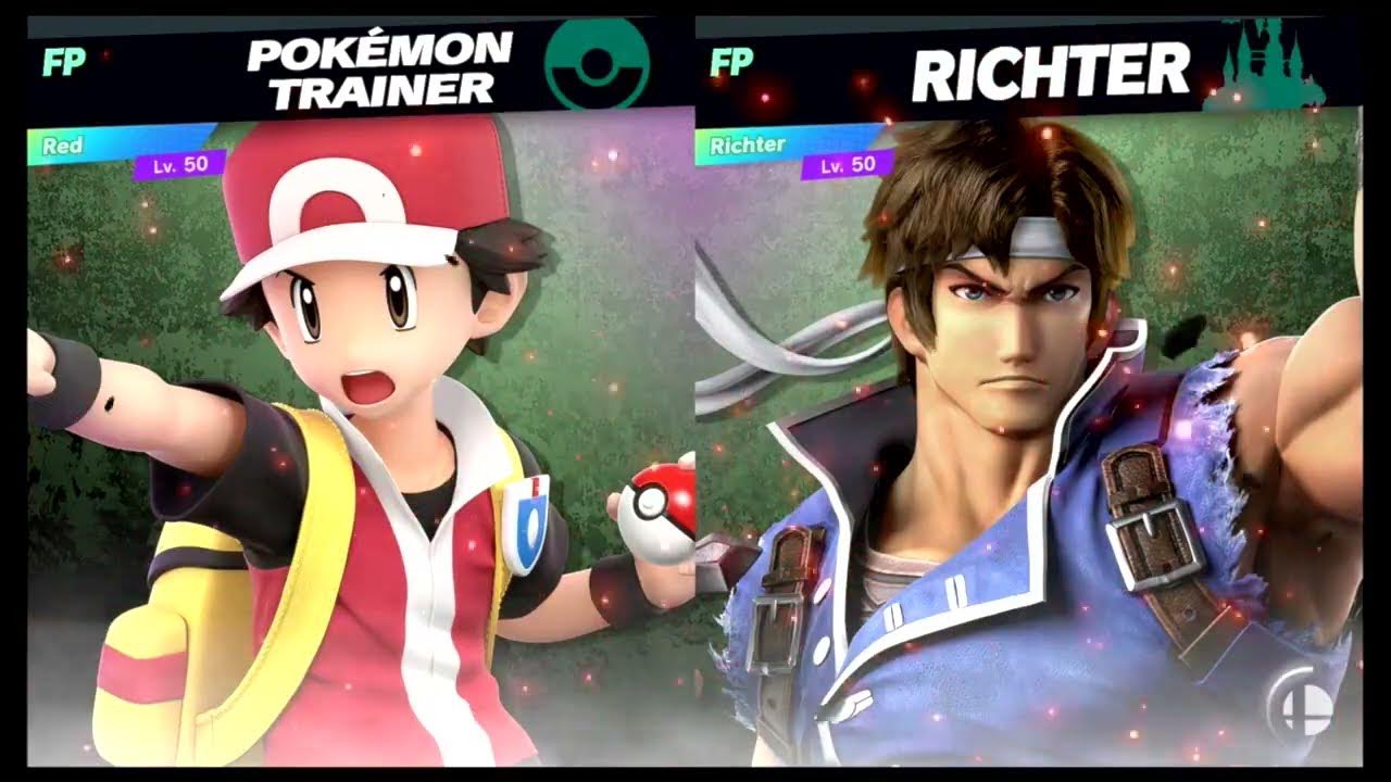 Super Smash Bros Ultimate Amiibo Fights – Red vs the World #71 Red vs Richter - YouTube