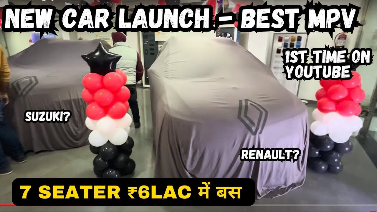 New Car Lene gaye or New Launch event me-Brand New Black Triber @₹6lacs ...