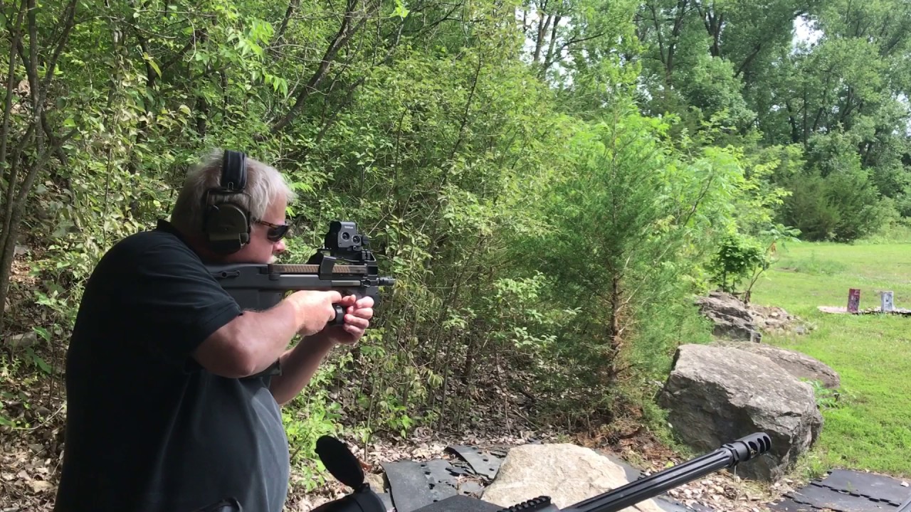 Full Auto P90 Mag Dump - YouTube