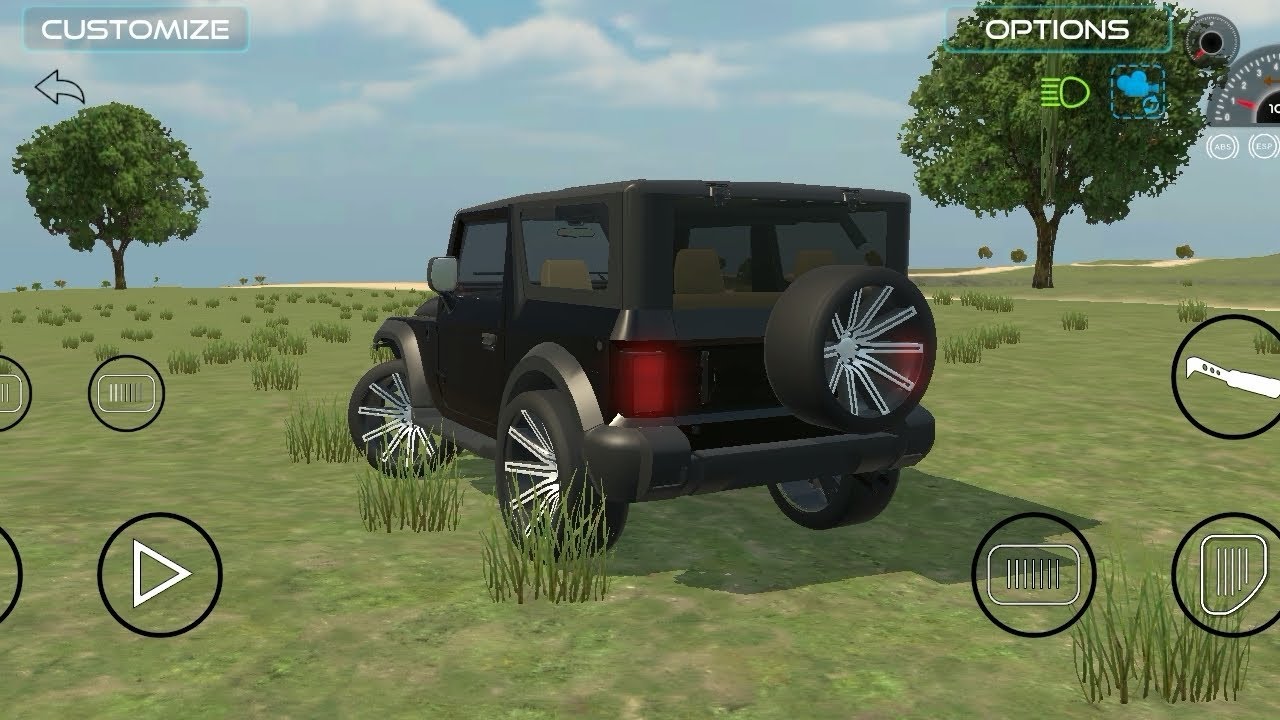 new thar game | off - roading Thar game Mahindra thar car game video ...