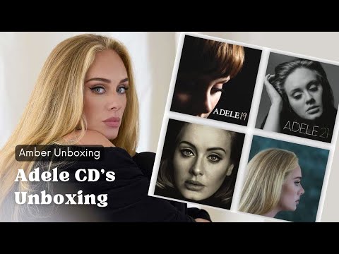 Adele CD Collection Unboxing
