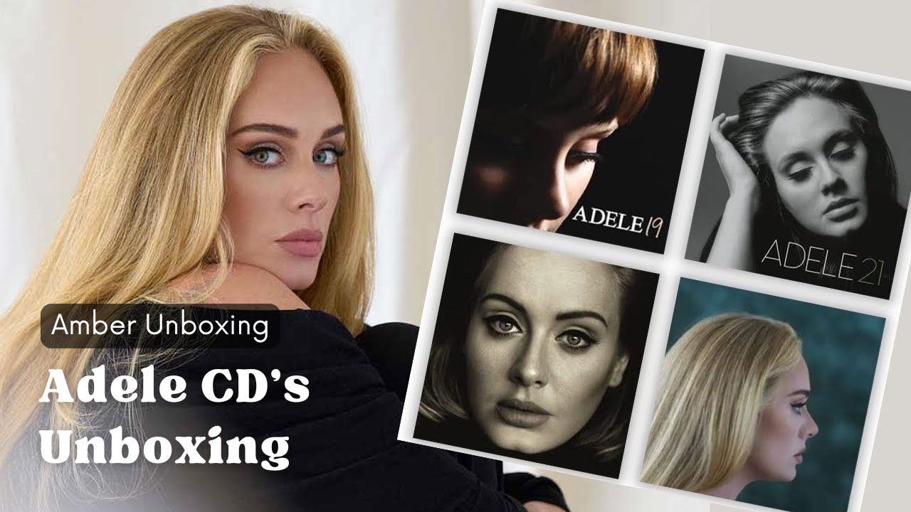 Adele CD Collection Unboxing - YouTube