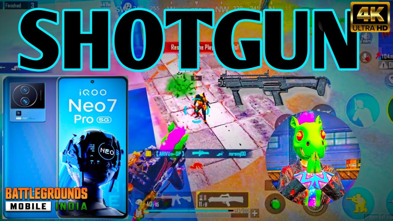 Shot gun rush DBS Show || #bgmi #arivuop #iqooneo7pro # ...