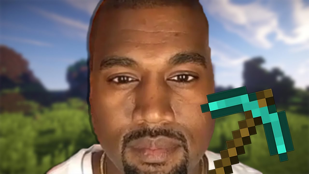 If Kanye West Plays Minecraft - YouTube