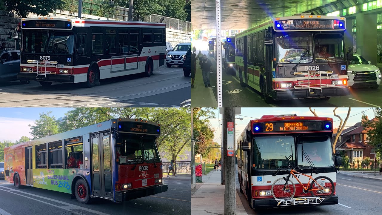 TTC 29 Dufferin and Caribana Shuttle 2023 - YouTube