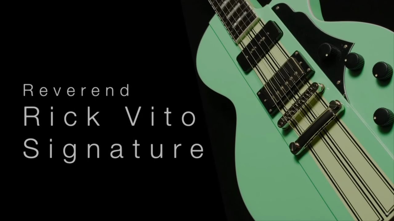 Reverend Rick Vito Signature • Wildwood Guitars Overview - YouTube