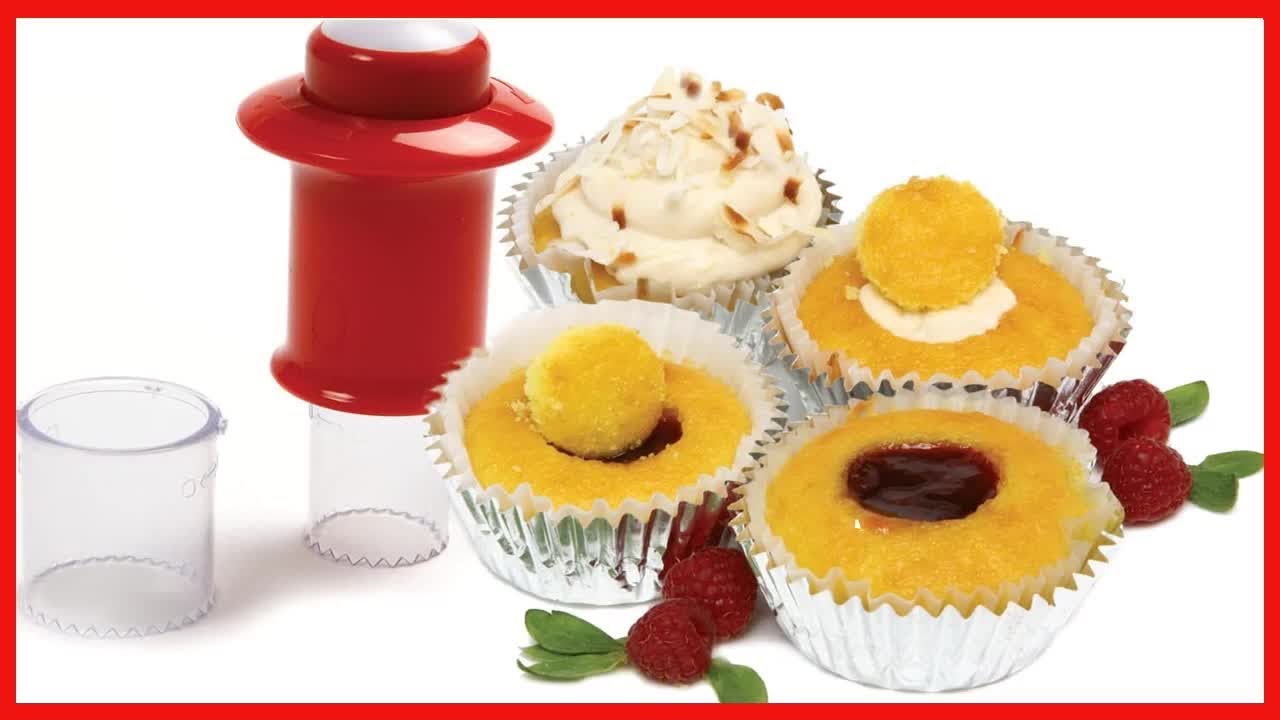 Norpro Cupcake Corer, 2 sizes, 3 Piece Set - YouTube