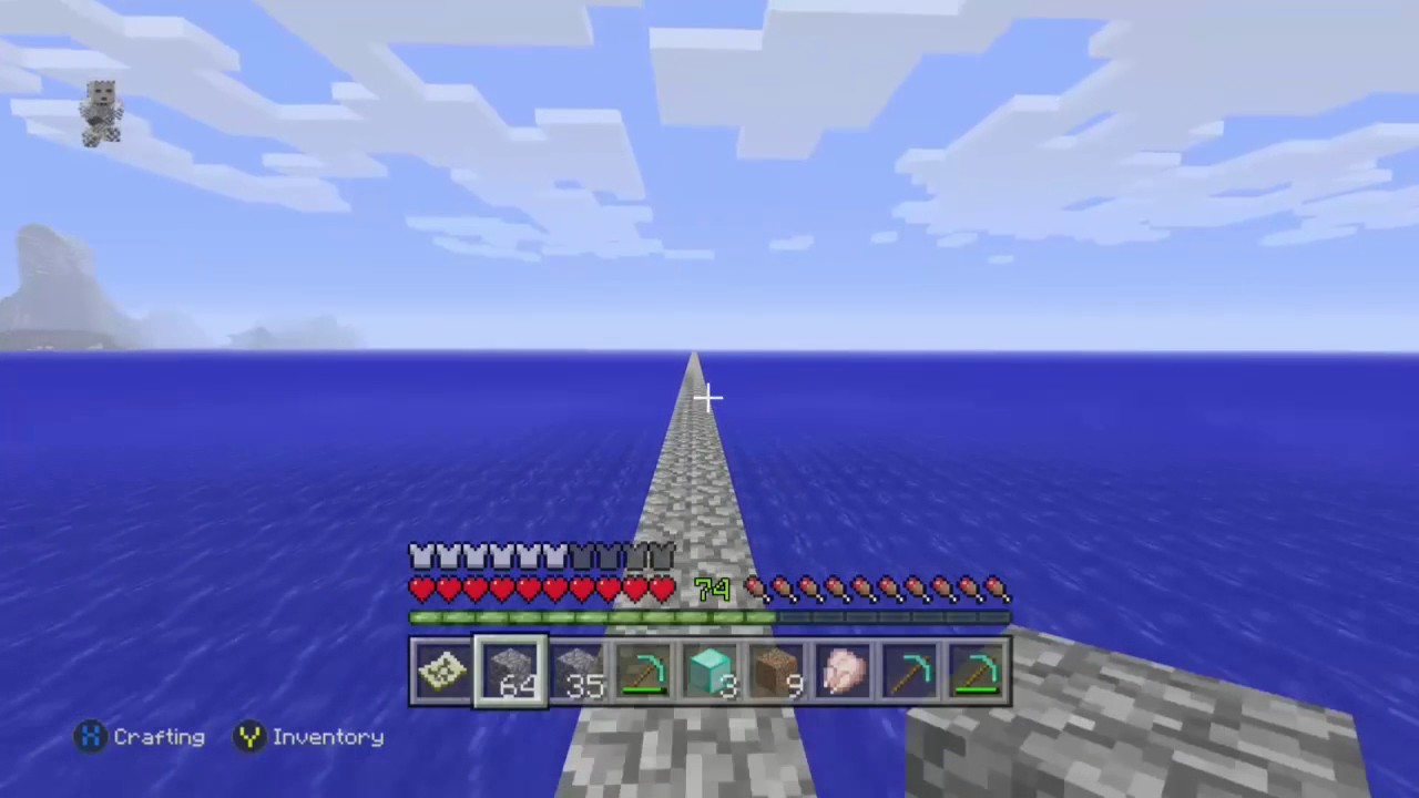 Minecraft: Largest survival pyramid in the world (300x300) - YouTube