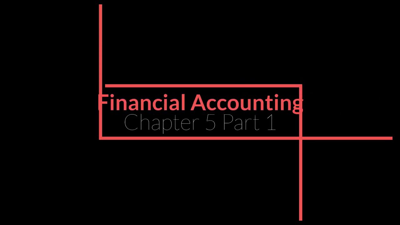 Financial Accounting - Chapter 5 Part 1 - Merchandising Businesses ...