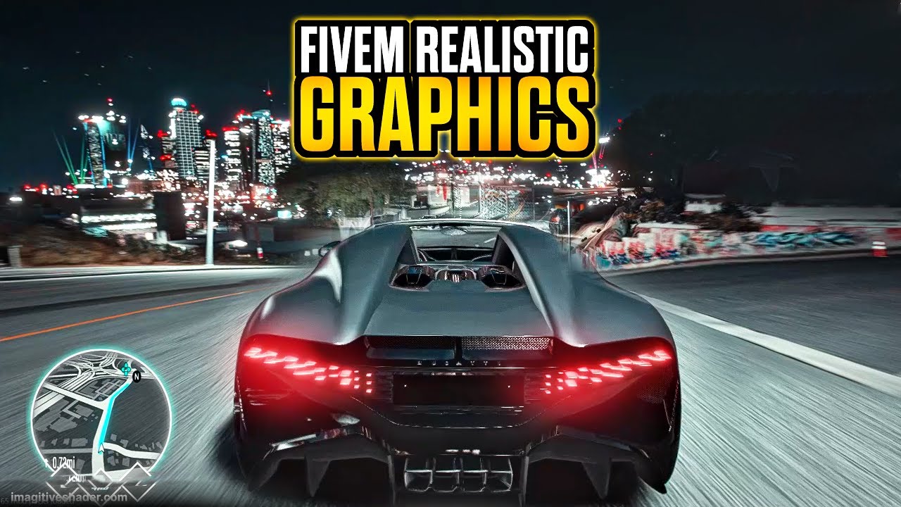 FIVEM BEST GRAPHICS - REALISTIC MODPACK - NIGHT PRESET (EXTRA REALISTIC TAILIGHTS - HEADLIGHTS ...