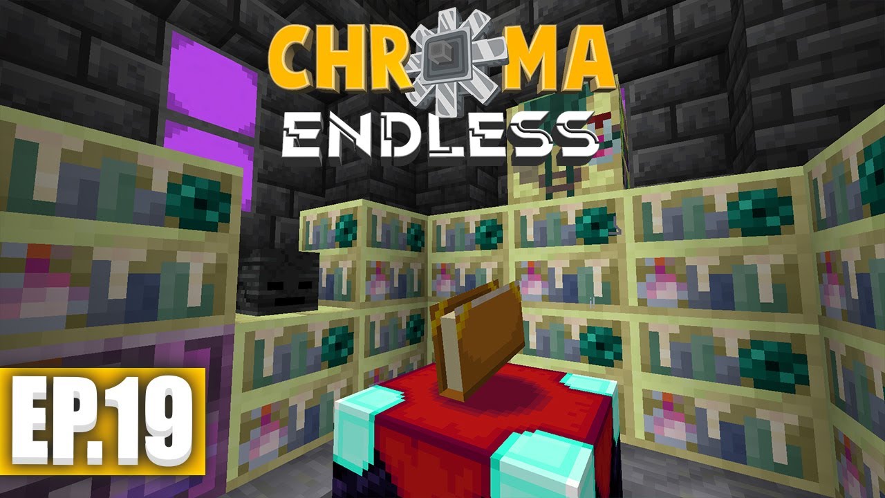 Minecraft Chroma Endless | DE MEGA ENCHANTEMENTS ! - #19 - YouTube