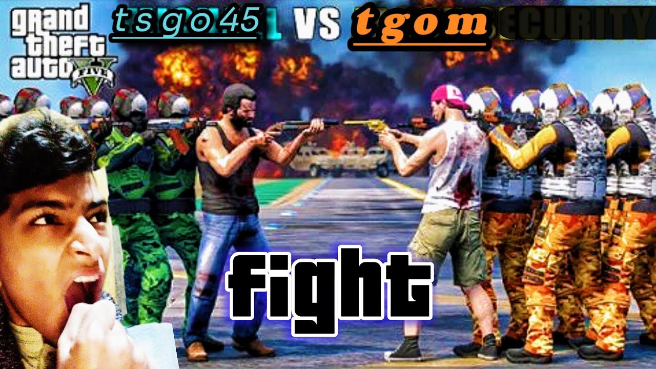 the shooter gang of 45 vs the gangster gang of military fight - YouTube