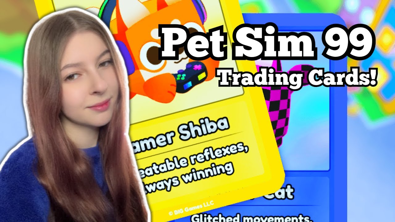Pet Simulator 99 Update! - Trading Cards! 😄 - YouTube