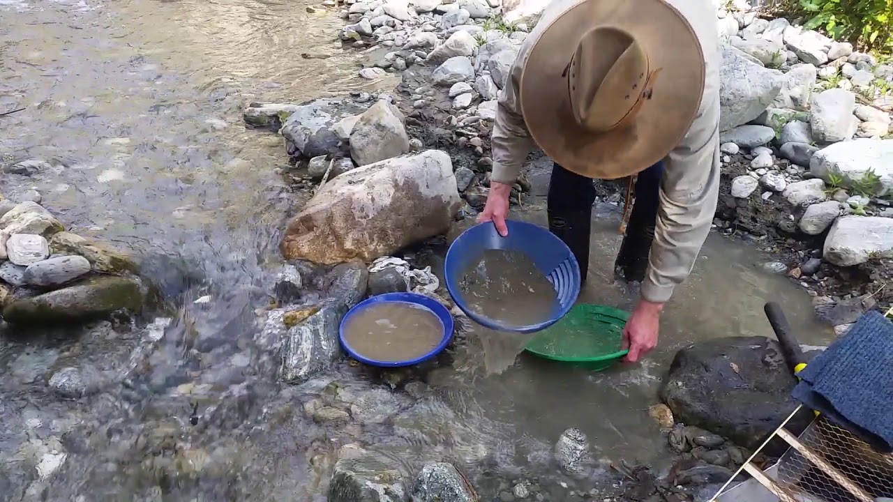 Sluicing Part 2 Clean Up - YouTube