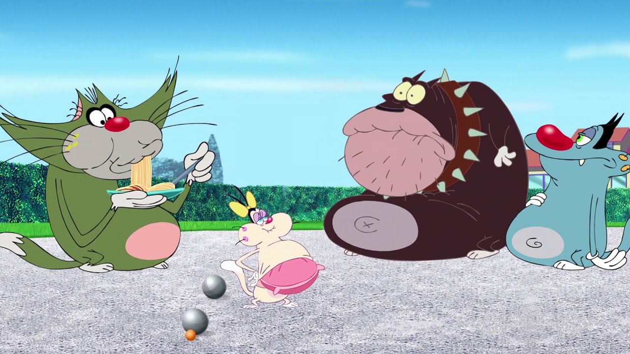 Oggy and the Cockroaches - 🥵 Too much eating ! 🔥 (S04EP58) Full episode ...