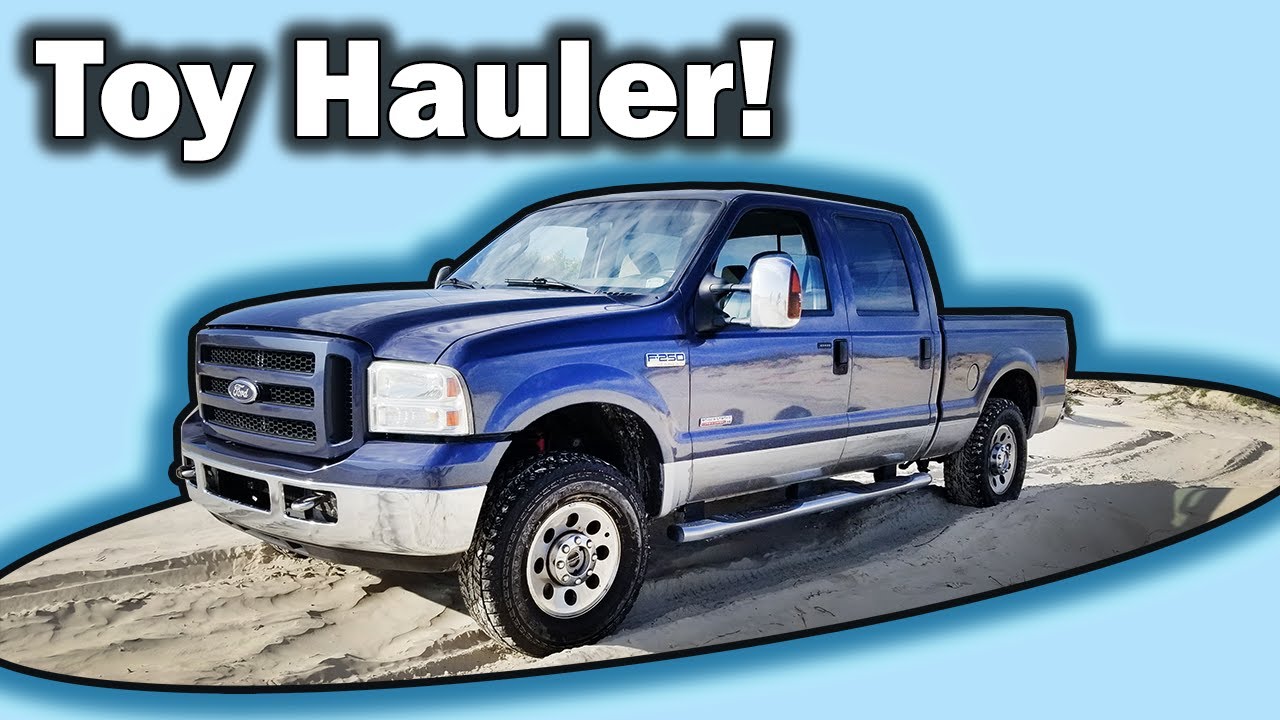 F250 Super Duty & GarageBOSS Oil Change Fail - YouTube