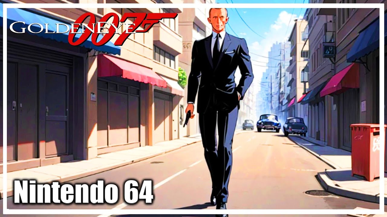 Goldeneye 007 Nintendo 64 Walkthrough Part 12 - Streets! - YouTube
