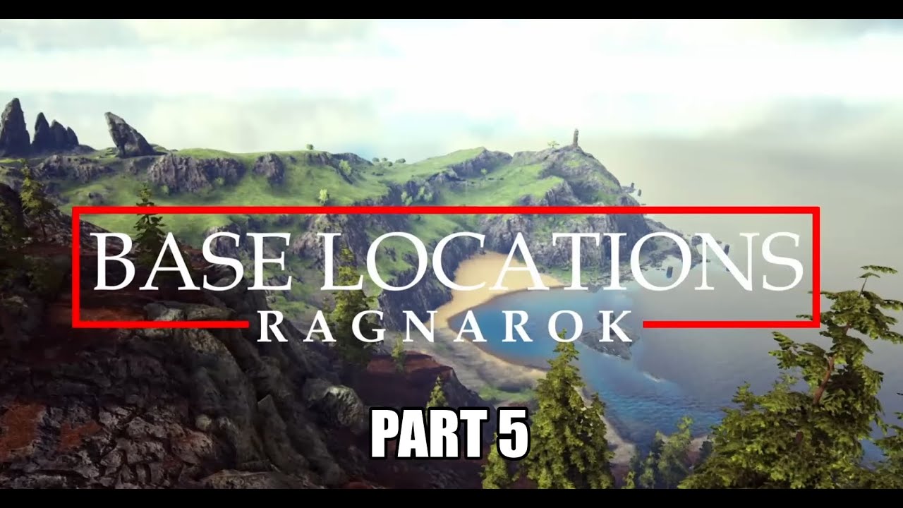 Top 10 Base Locations Ragnarok Pt 5/5 | Ark Survival Evolved | Official ...