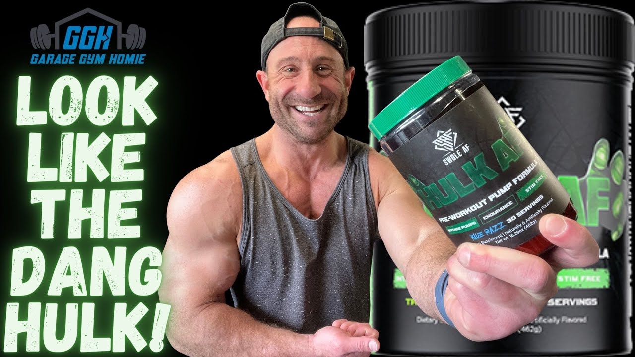 This HITS Like THE HULK! 🦖 Swole AF HULK AF Pre-Workout Review - YouTube