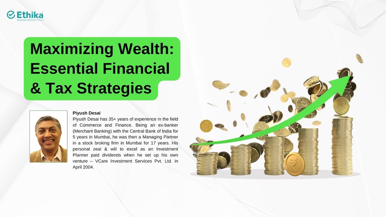 Maximizing Wealth : Essential Financial & Tax Strategies - YouTube